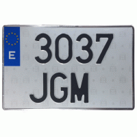 matricula-metalica-coche